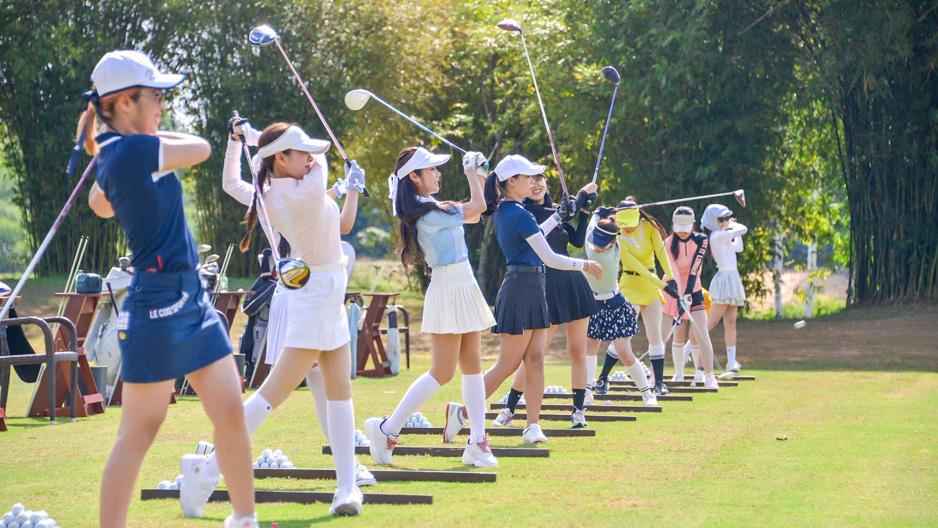 Golf Practice at Laguna Lang Co